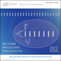 NuEtch - Distraction – Safety Marker AFG-DM-11030 – Decals for Glass by ...